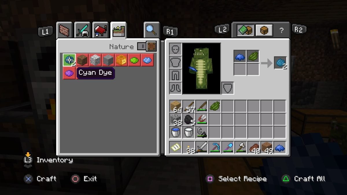 How to Make Cyan Dye in Minecraft - VGKAMI